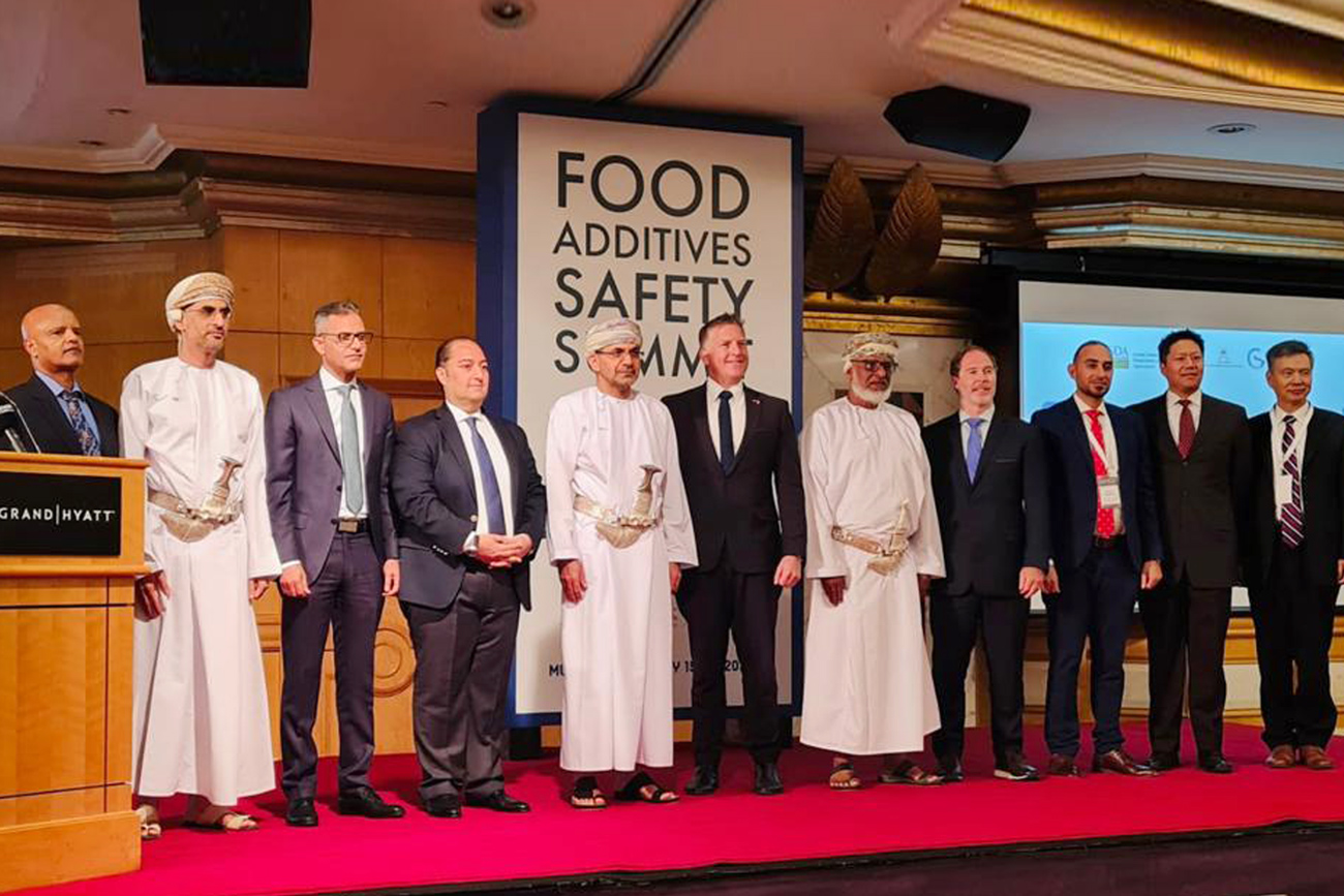 The launch of the Food Additives Safety Summit in the Sultanate of Oman ...